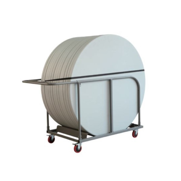 Chariot de transport pour tables rondes | Ovalequip collectivités